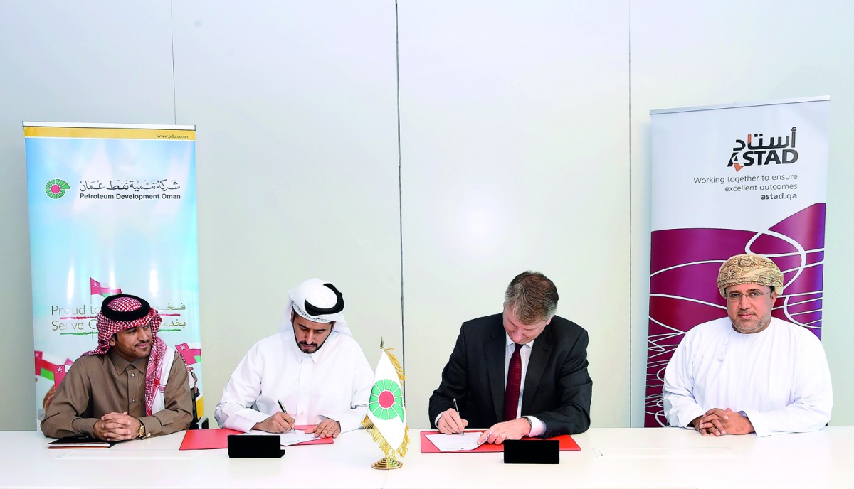 ASTAD aligns with PDO for strategic partnership | The Peninsula Qatar