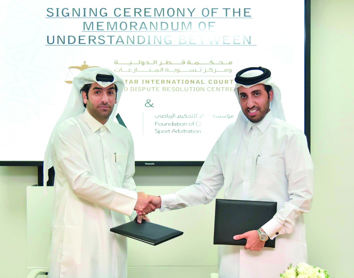 MoU signed to enhance arbitration environment | The Peninsula Qatar