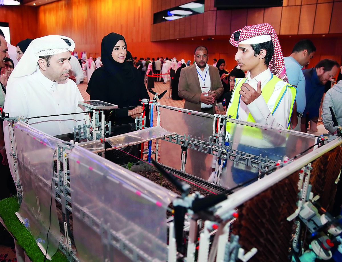 Over 1,000 students participate in Qatar National Robot Olympiad | The ...