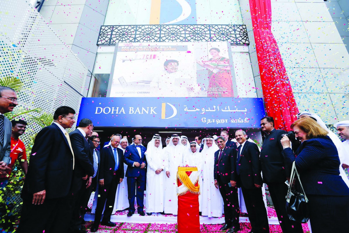 Doha Bank opens Chennai branch at high-profile event | The Peninsula Qatar