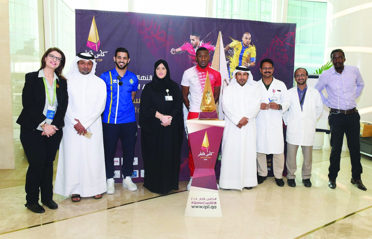 HMC hosts Qatar Stars League members | The Peninsula Qatar