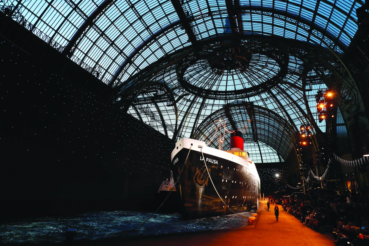Chanel wows celebrities with ship for cruise show in Paris | The ...