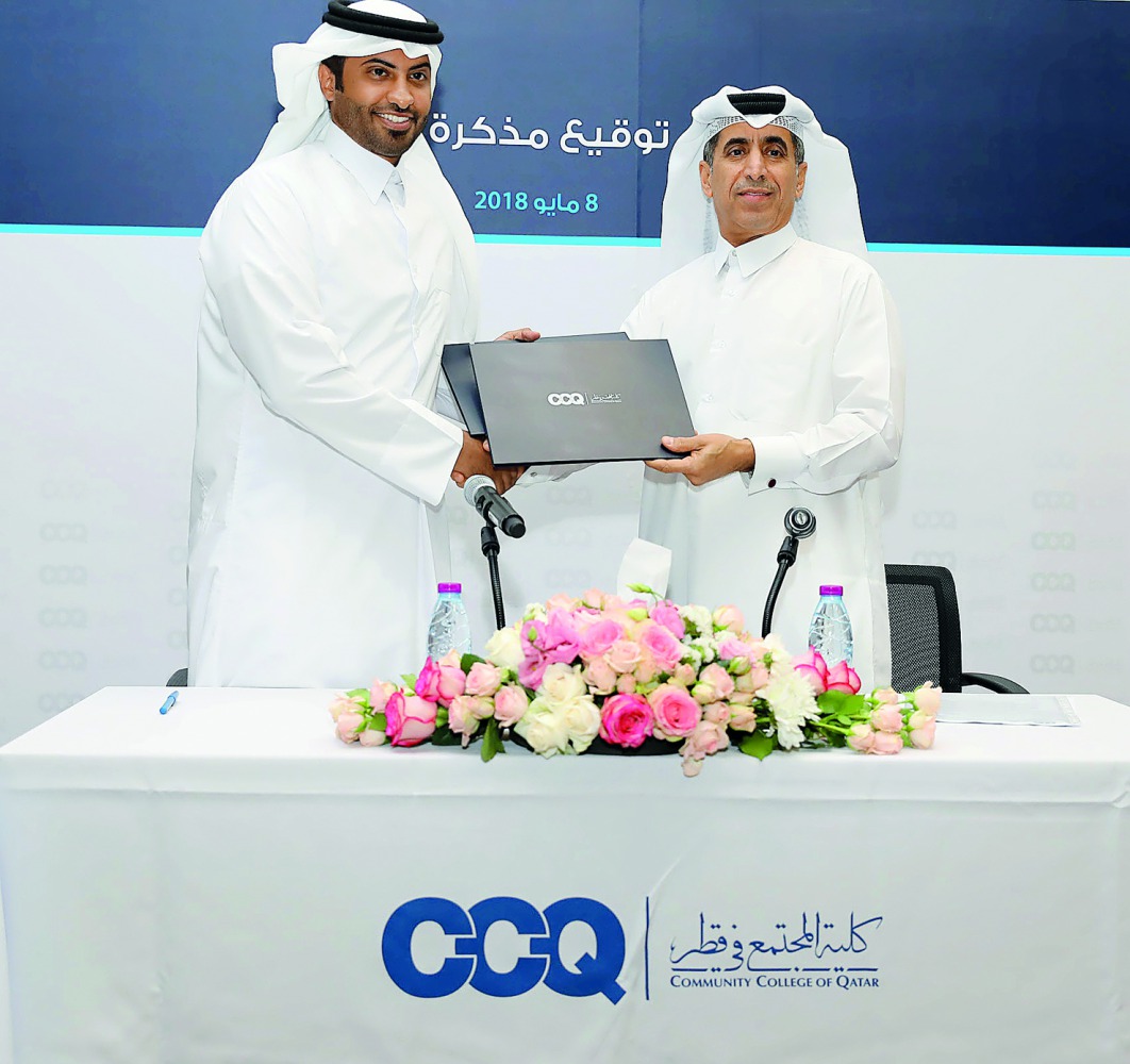 CCQ, TFQ sign MoU to work together on education | The Peninsula Qatar