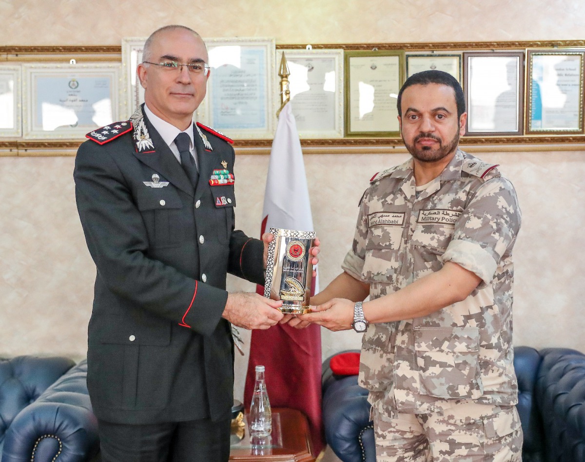 Military Police Commander meets Commanding General of Italy’s ...