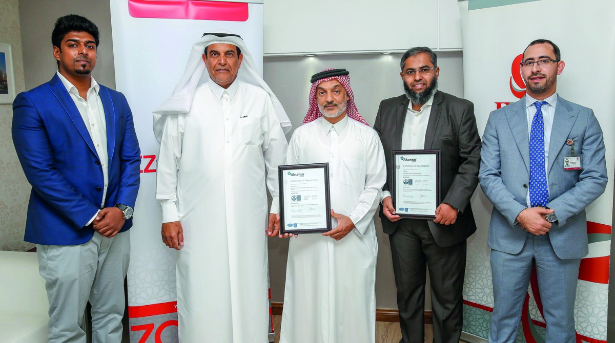 Ezdan Real Estate and Ezdan Mall receive global ISO certification | The ...