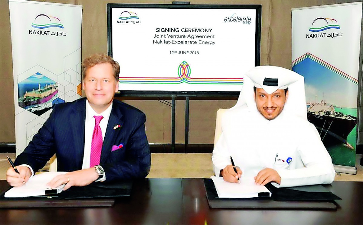 Nakilat signs deal with Excelerate Energy-USA for first FSRU vessel ...