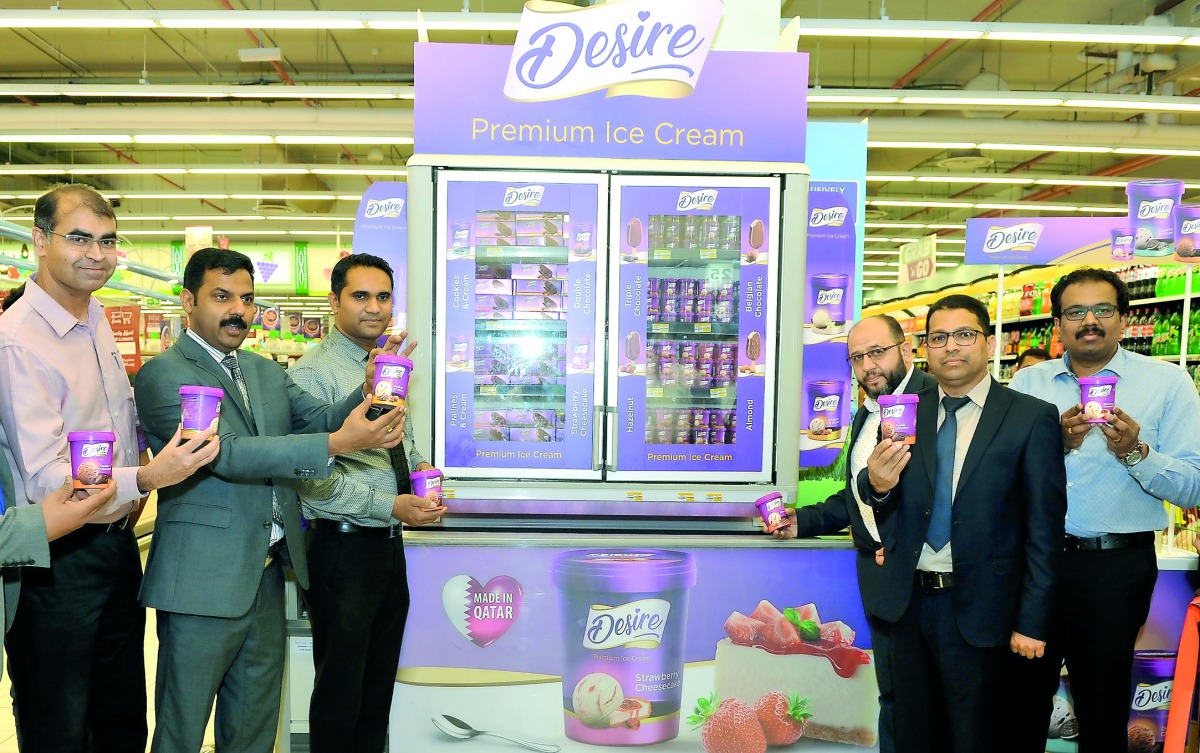 Qatar’s first ‘packaged premium ice cream’ launched | The Peninsula Qatar