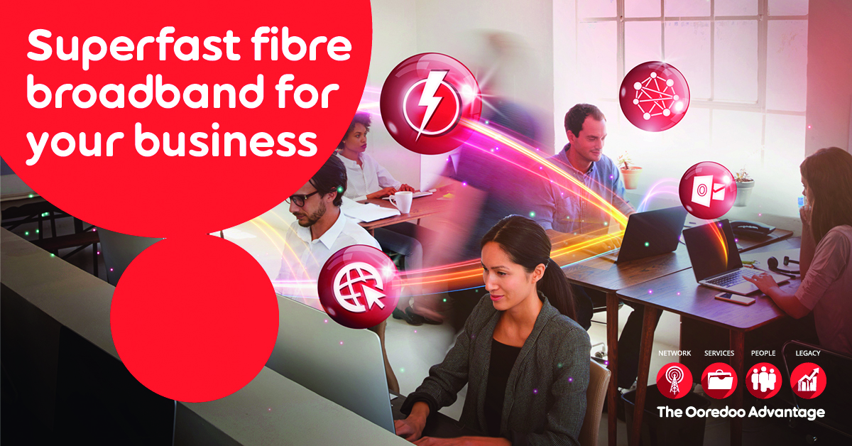 Ooredoo achieves success in connecting firms to Business Fibre ...