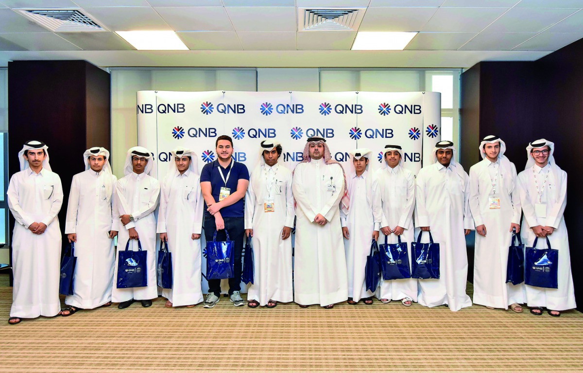 QNB hosts students within QCDC’s summer career camp | The Peninsula Qatar