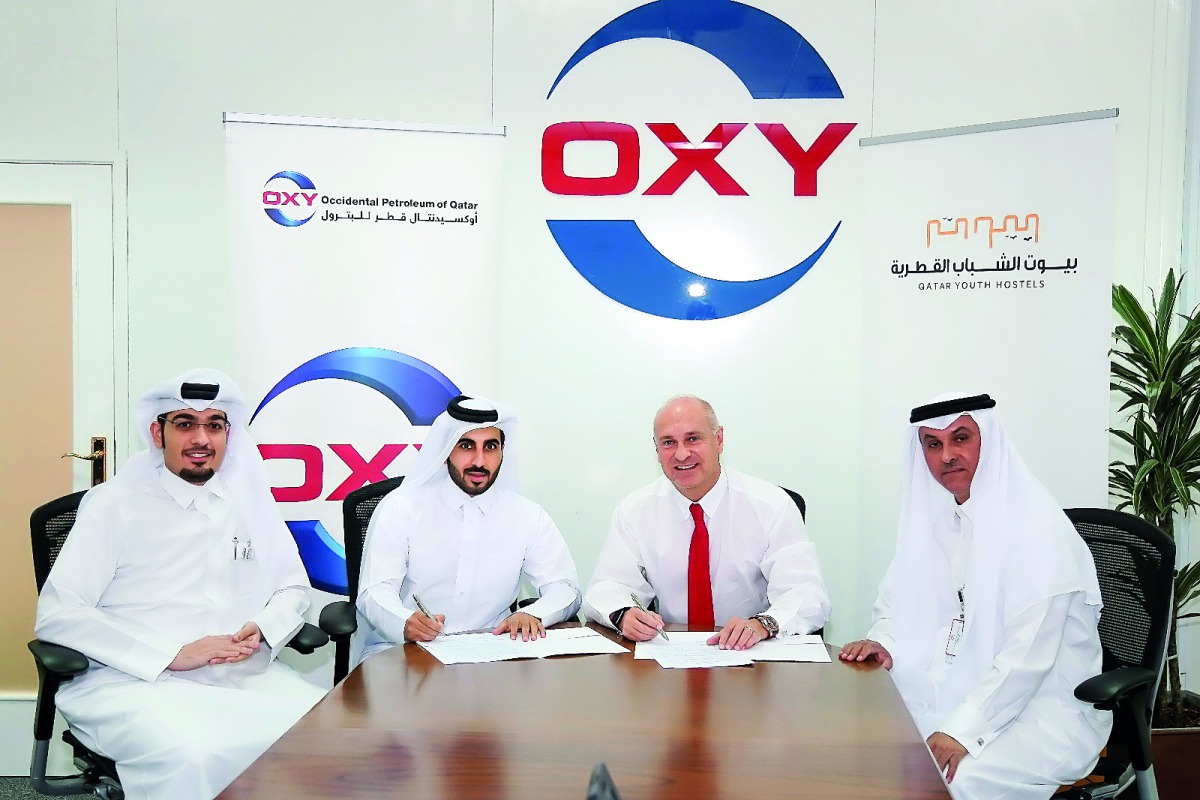Oxy Qatar backs QYH’s youth tourism activities | The Peninsula Qatar