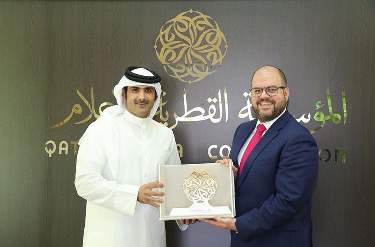 Qatar Media Corporation CEO meets US embassy's charge d'affaires | The ...