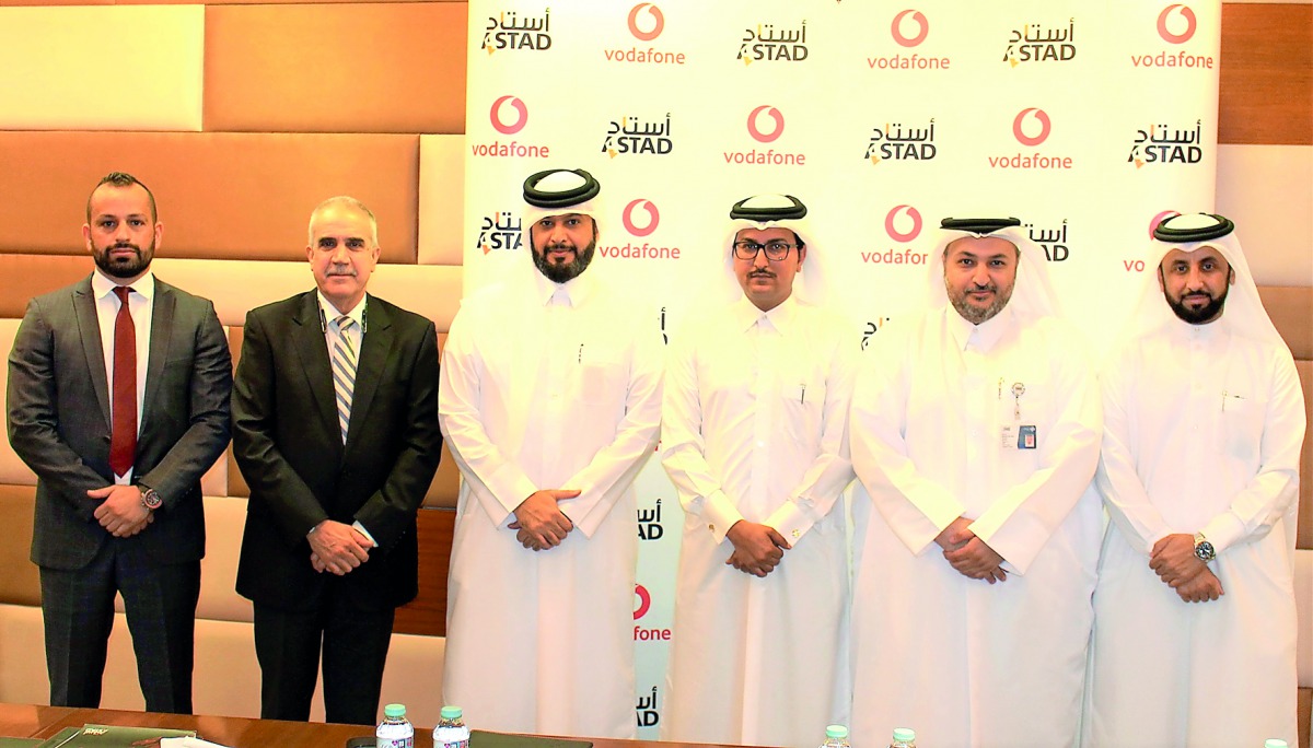 Vodafone Qatar connects ASTAD with fixed services | The Peninsula Qatar