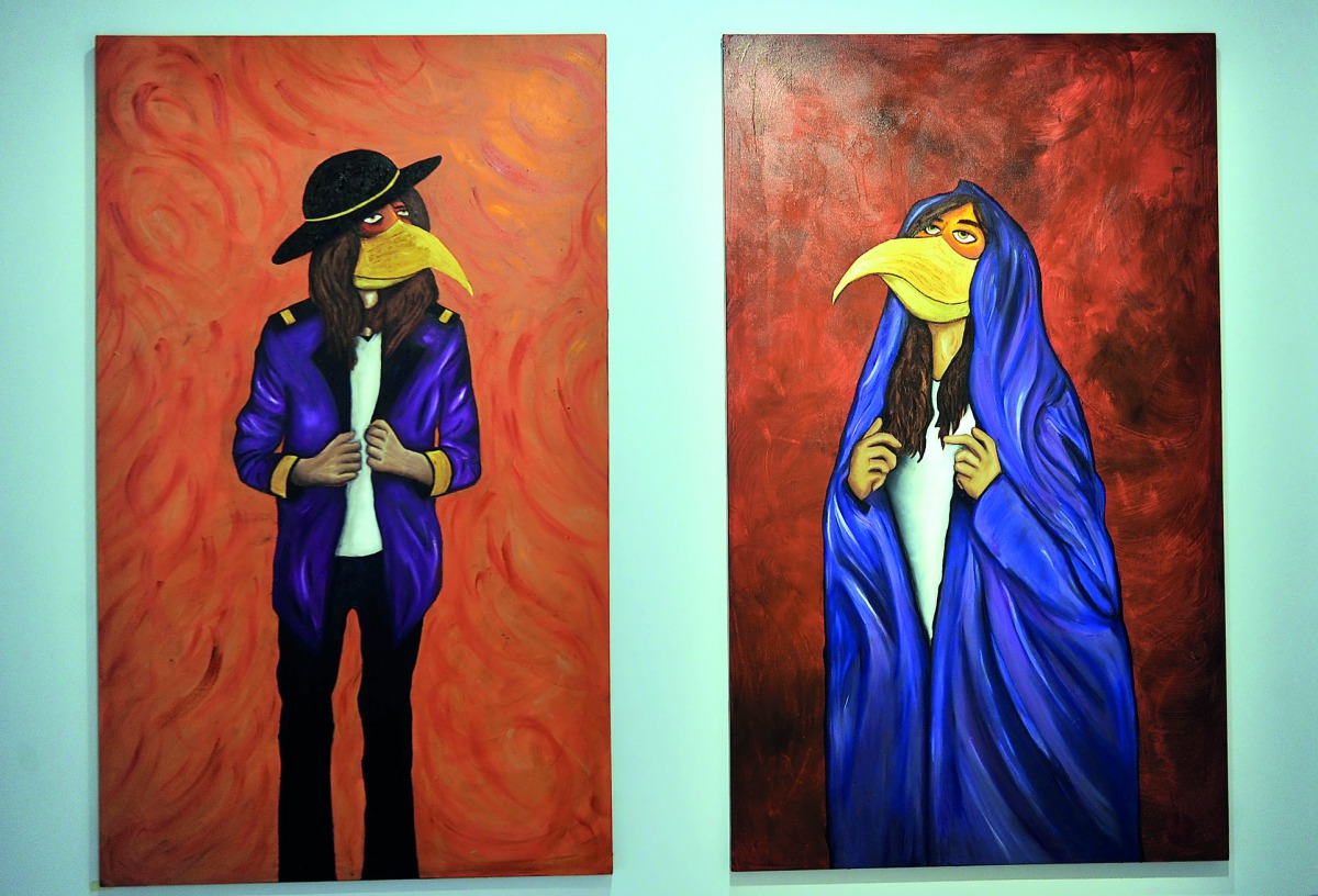 Qatari artists shine in Dual Inspirations exhibition | The Peninsula Qatar