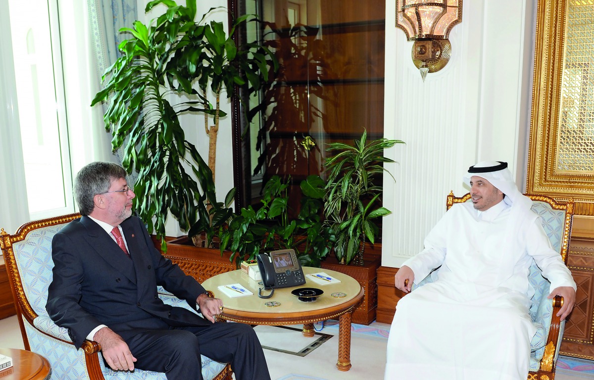 Prime Minister meets outgoing Swiss Ambassador | The Peninsula Qatar