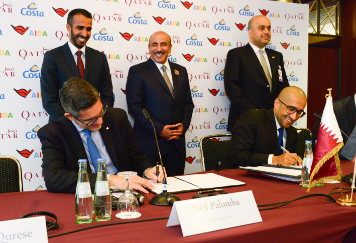 QTA signs MoU with German and Italian cruise firms | The Peninsula Qatar