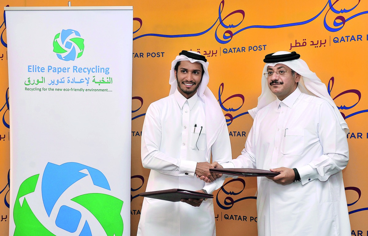 Q-Post signs deal with Elite Paper to boost exports | The Peninsula Qatar