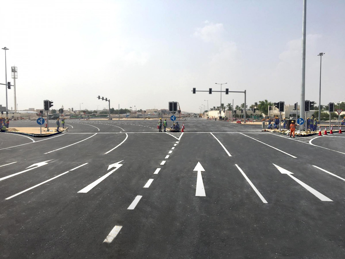 Ashghal to open new signalised junction at Bin Zaben Interchange | The ...