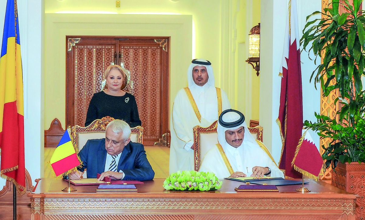 Qatar, Romania sign deals on agriculture, tourism | The Peninsula Qatar