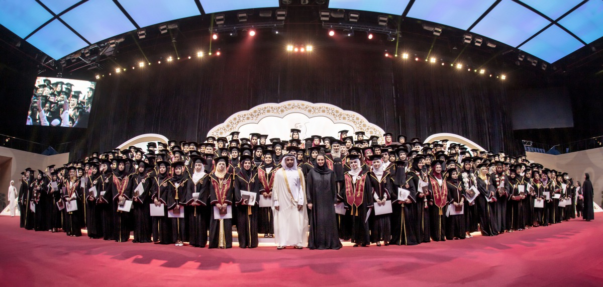 Sheikha Jawaher patronises Qatar University graduation ceremony | The ...