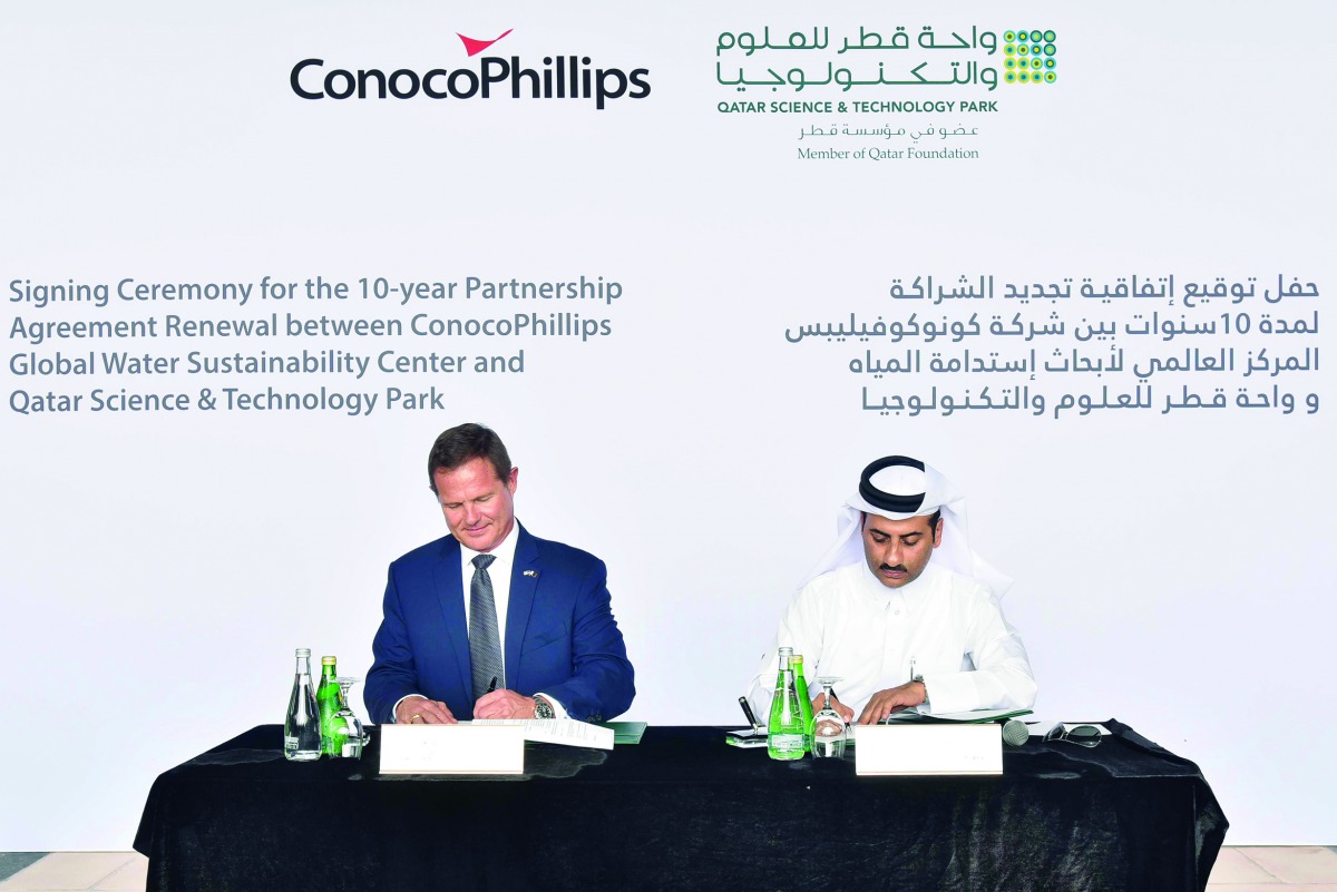 QSTP & ConocoPhillips GWSC collaborate for another decade of research ...