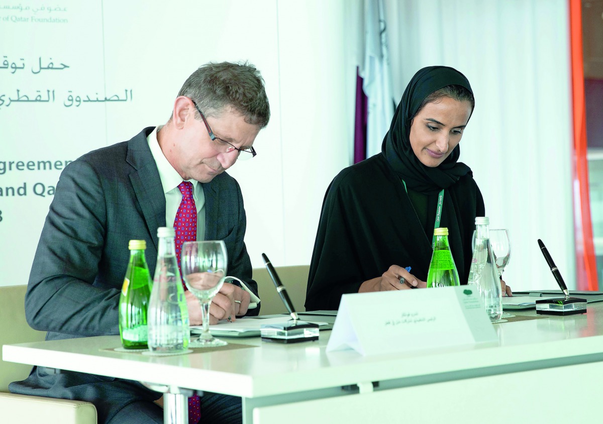 QF, Qatar Shell sign undergraduate research co-funding agreement | The ...