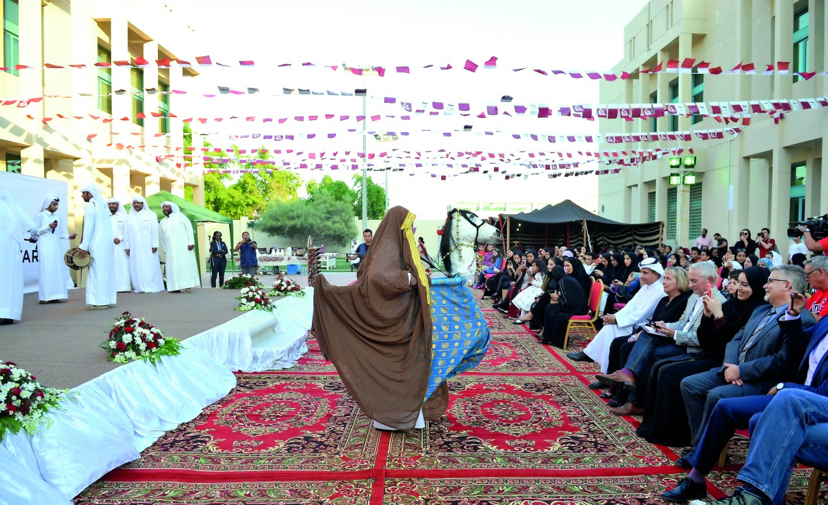UCQ showcases rich Qatari culture at QND celebrations | The Peninsula Qatar