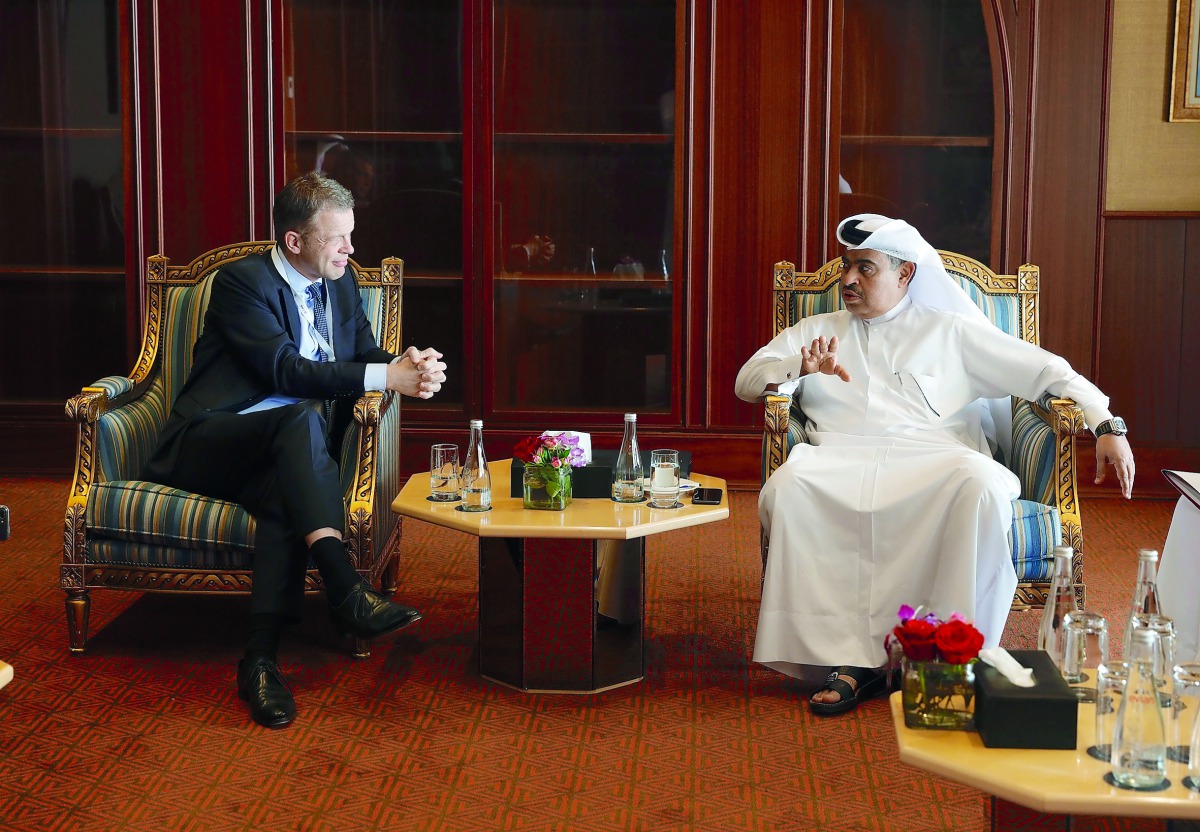 Al Kuwari meets dignitaries attending 18th Doha Forum | The Peninsula Qatar