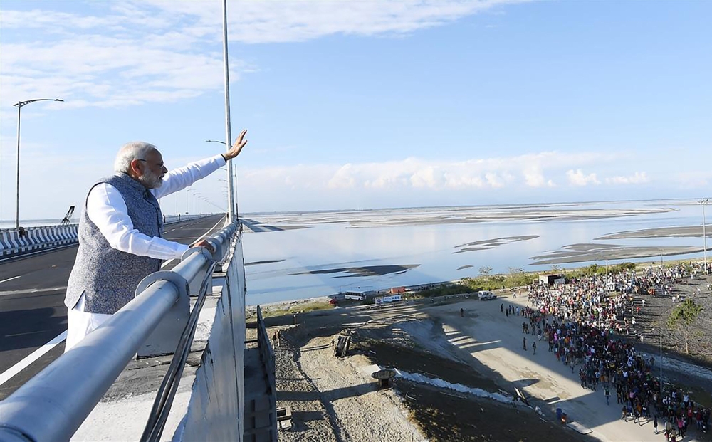 India's longest road-rail bridge bolsters defence on China border | The ...