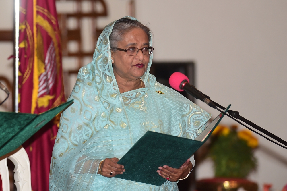 Sheikh Hasina sworn in as Bangladesh PM | The Peninsula Qatar