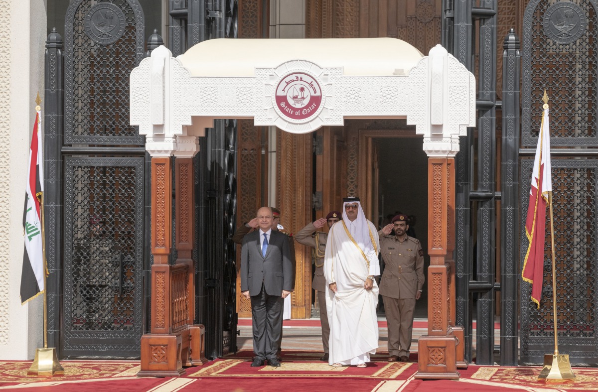 Amir, Iraq President discuss bilateral relations, regional and ...
