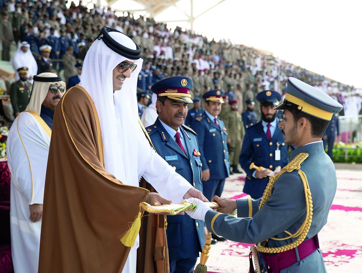 Amir honours Al Zaeem College graduates | The Peninsula Qatar