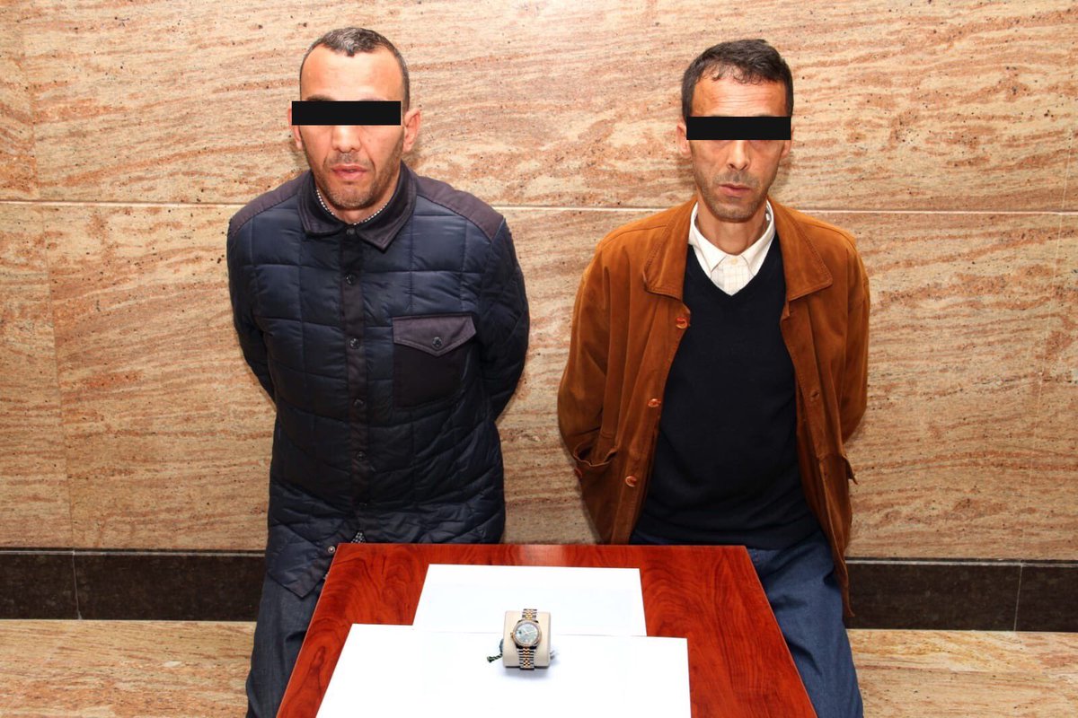 Two arrested for stealing wrist watch from a jewellery | The Peninsula ...