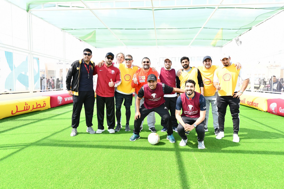 QFA and Qatar Shell host vibrant Koora Time event at Katara | The ...