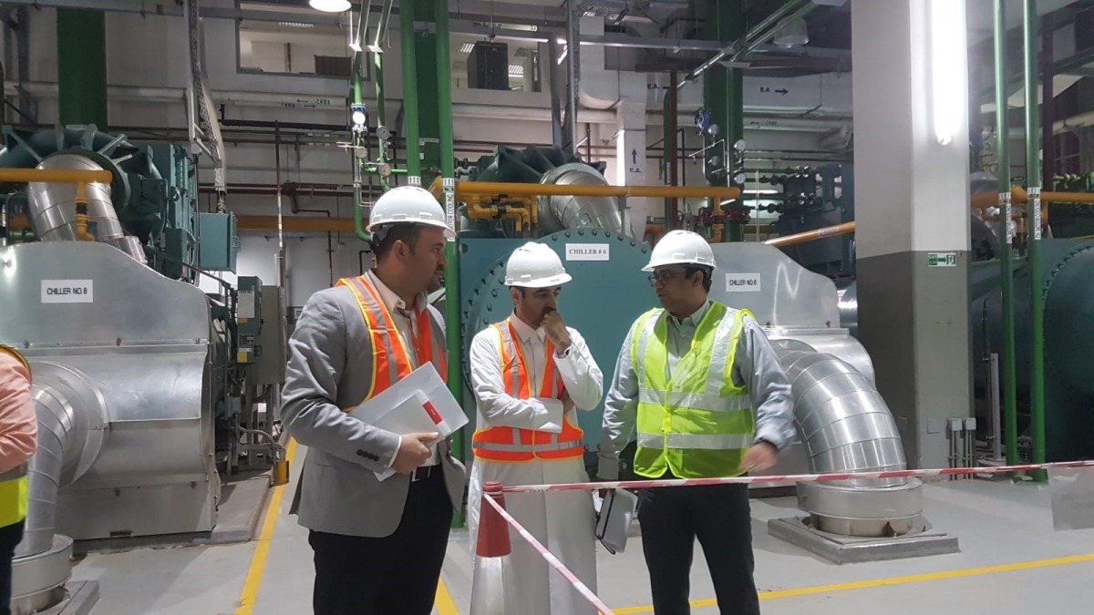 District Cooling Services dept conducts field tour | The Peninsula Qatar