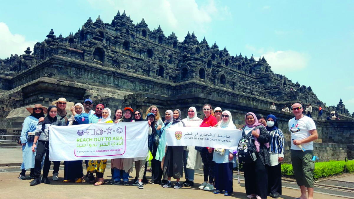 UCQ students share nursing knowledge in Indonesia | The Peninsula Qatar