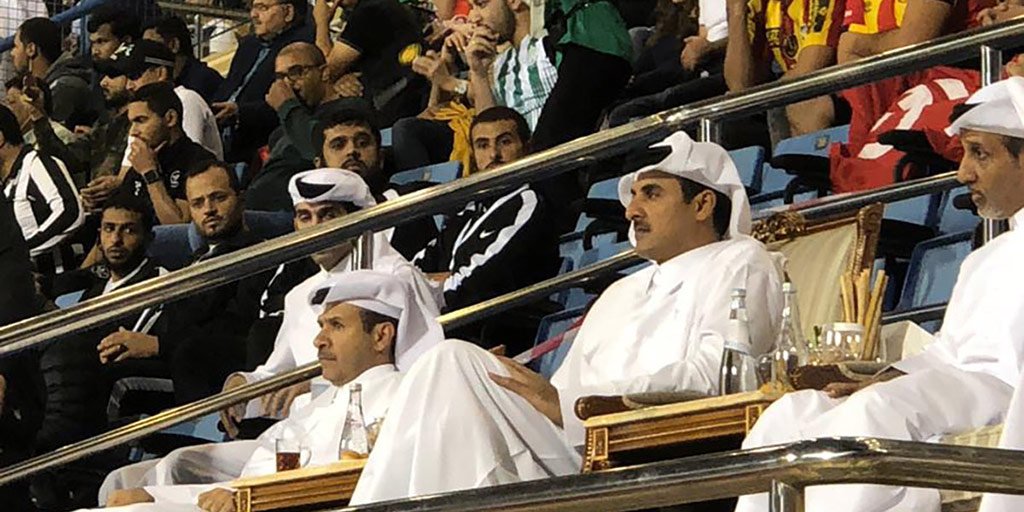 Amir attends African Super Cup final | The Peninsula Qatar
