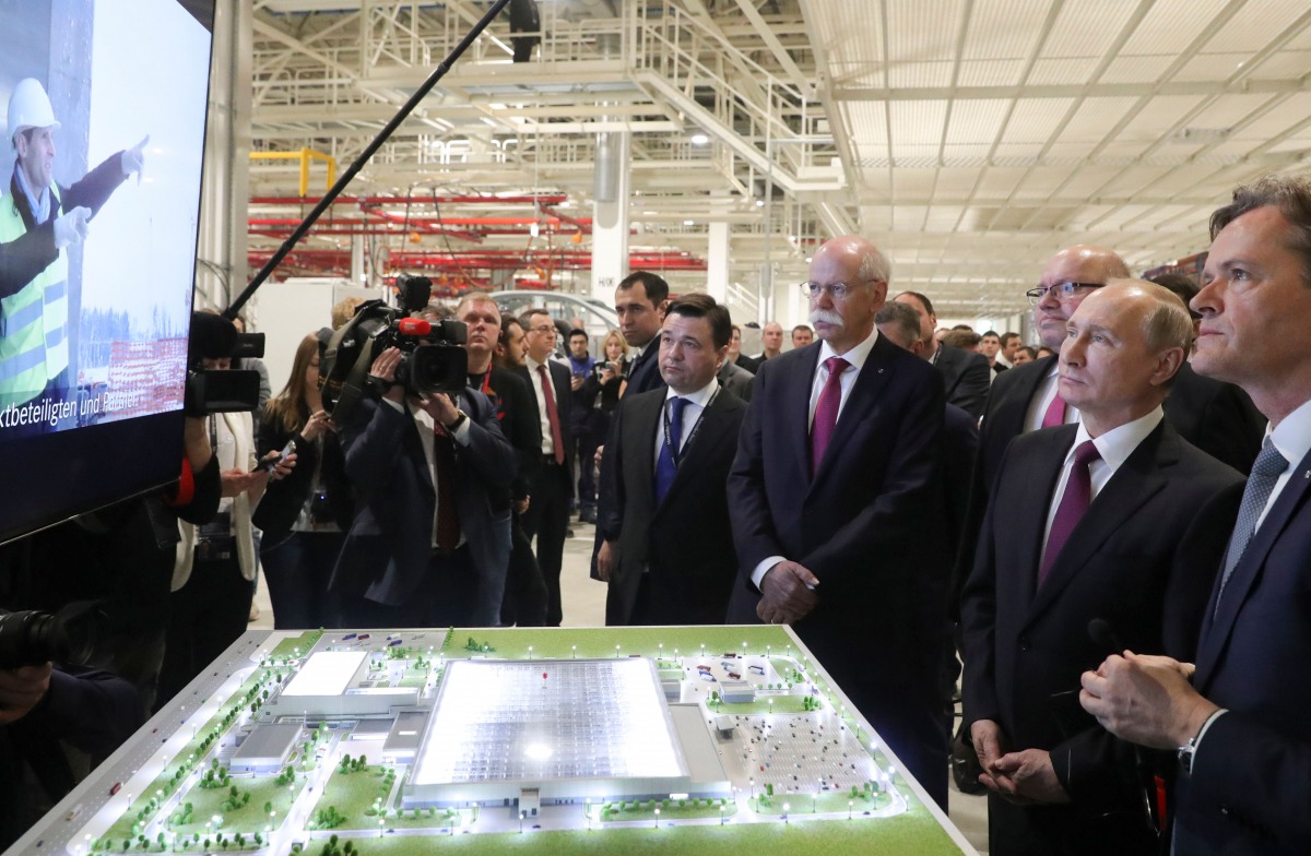Daimler opens Mercedes-Benz plant in Moscow region | The Peninsula Qatar