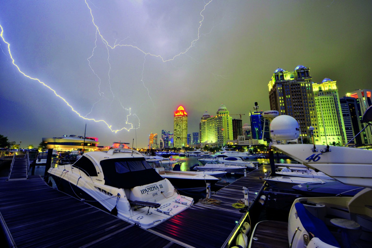 Scattered rainfall brings pleasant weather | The Peninsula Qatar