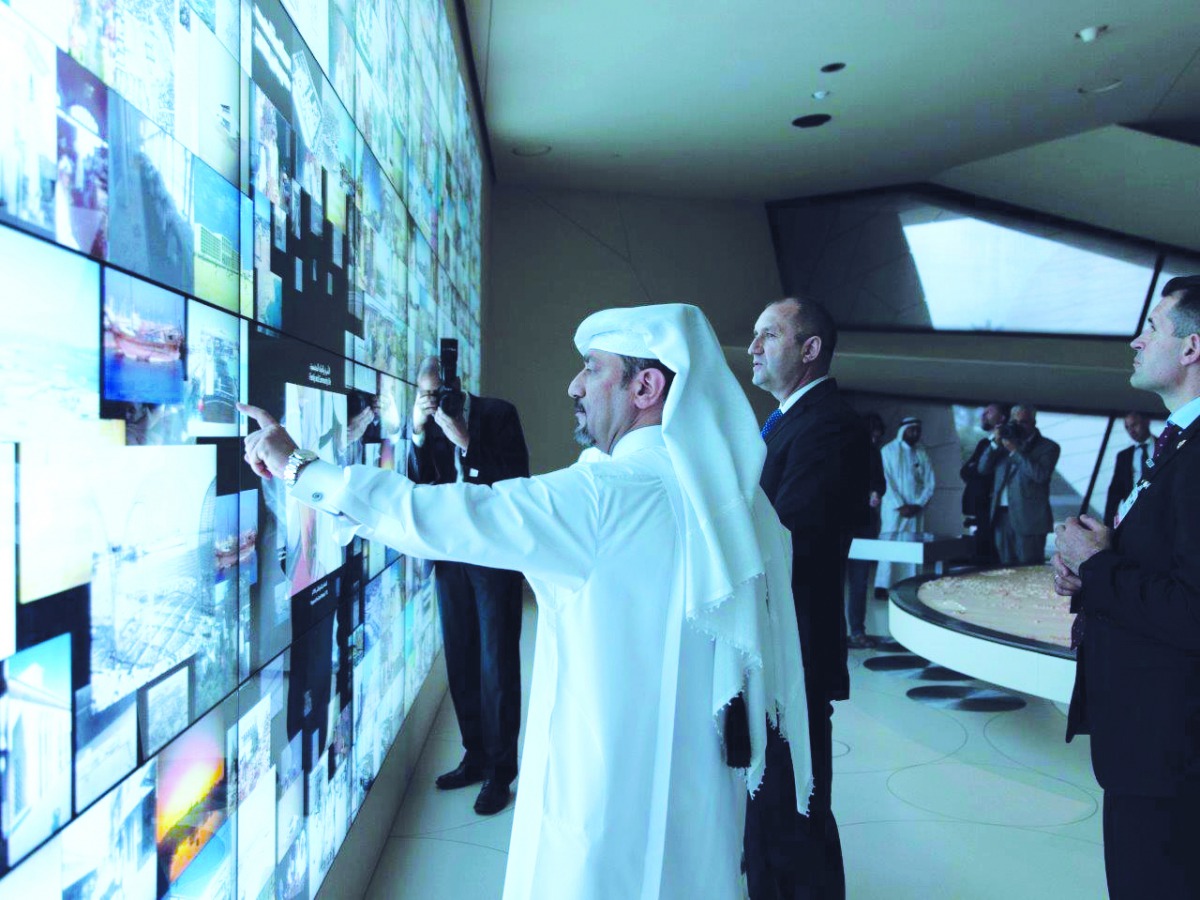 President of Bulgaria visits NMoQ | The Peninsula Qatar