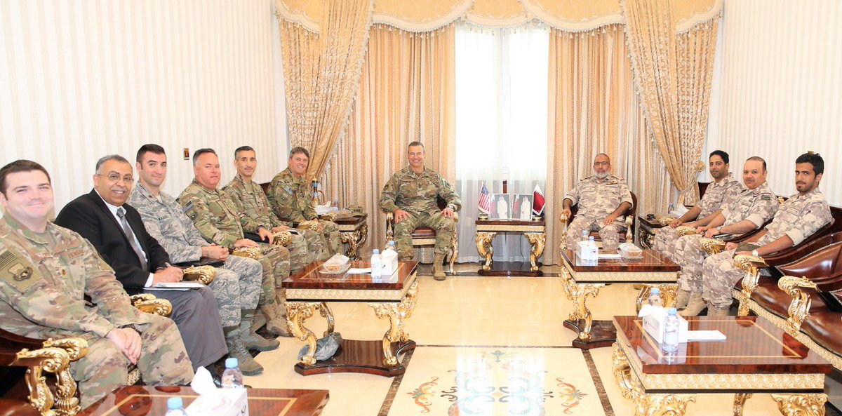Chief of Staff meets Commander of US Air Forces Central Command | The ...