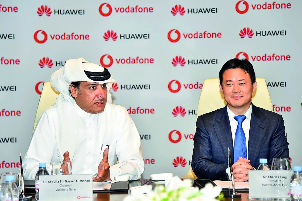 Vodafone Qatar & Huawei sign agreement to boost 5G rollout | The ...
