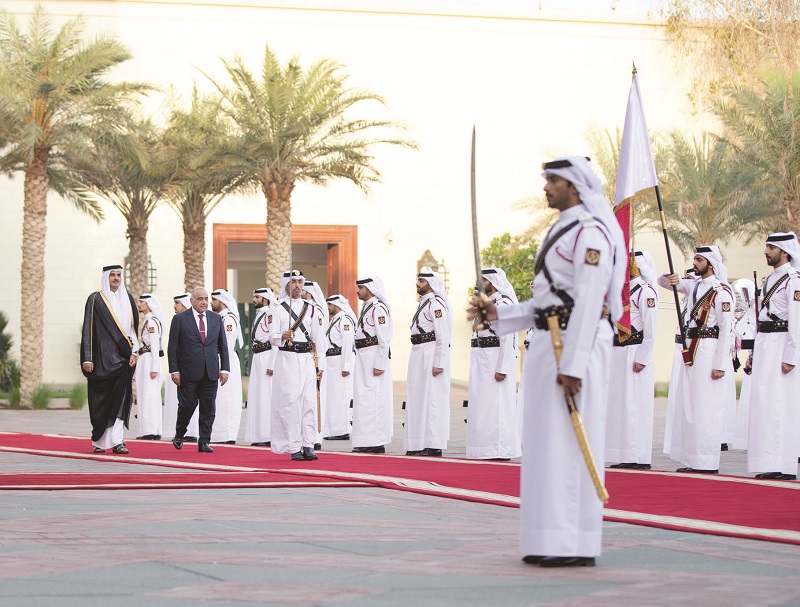 Amir and Iraq PM review bilateral relations | The Peninsula Qatar