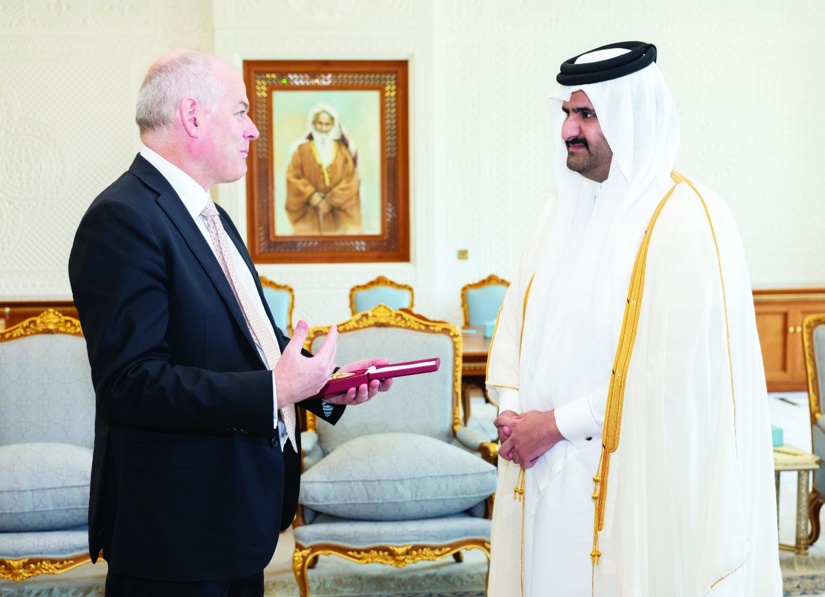 Deputy Amir meets Ambassador of Australia | The Peninsula Qatar