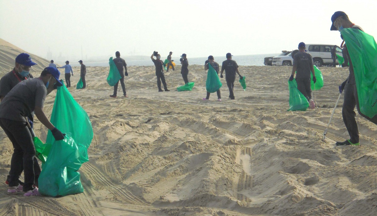 Around 700 tonnes of waste removed | The Peninsula Qatar