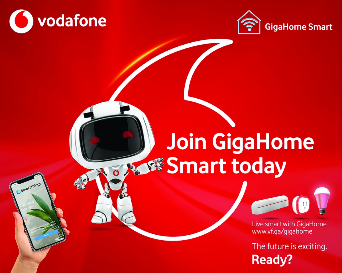 Vodafone Qatar launches GigaHome Smart | The Peninsula Qatar