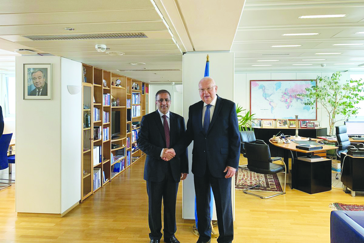 Supreme Judiciary Council Chairman meets UNODC Executive Director | The ...