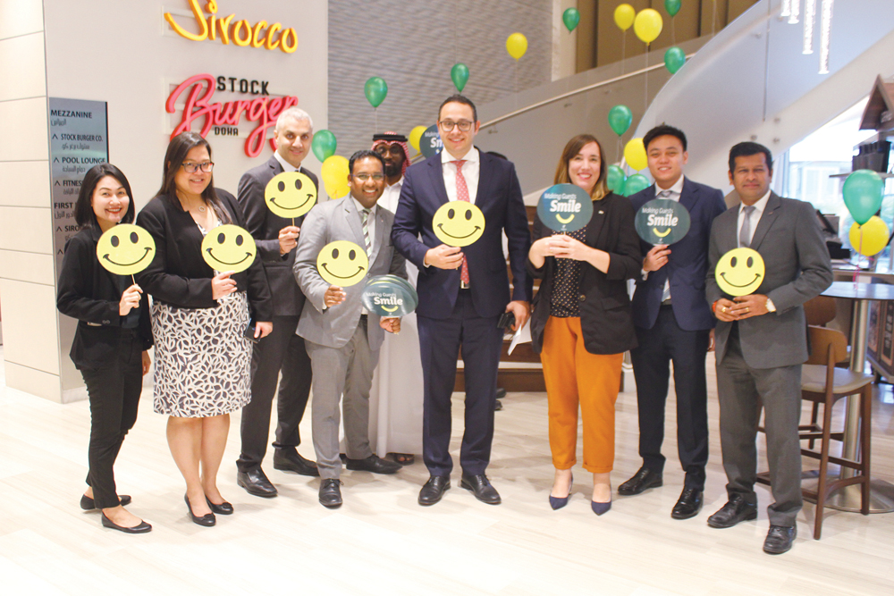 Holiday Inn Doha-The Business Park celebrates World Smile Day 2019 ...