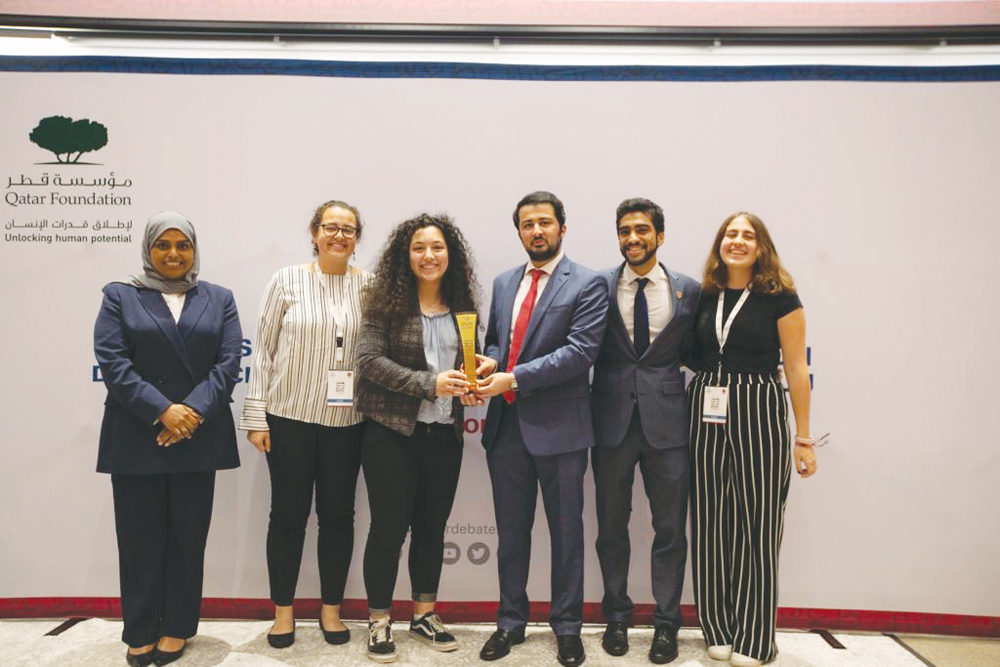 Harvard University team wins QatarDebate’s Arabic Debating Championship ...