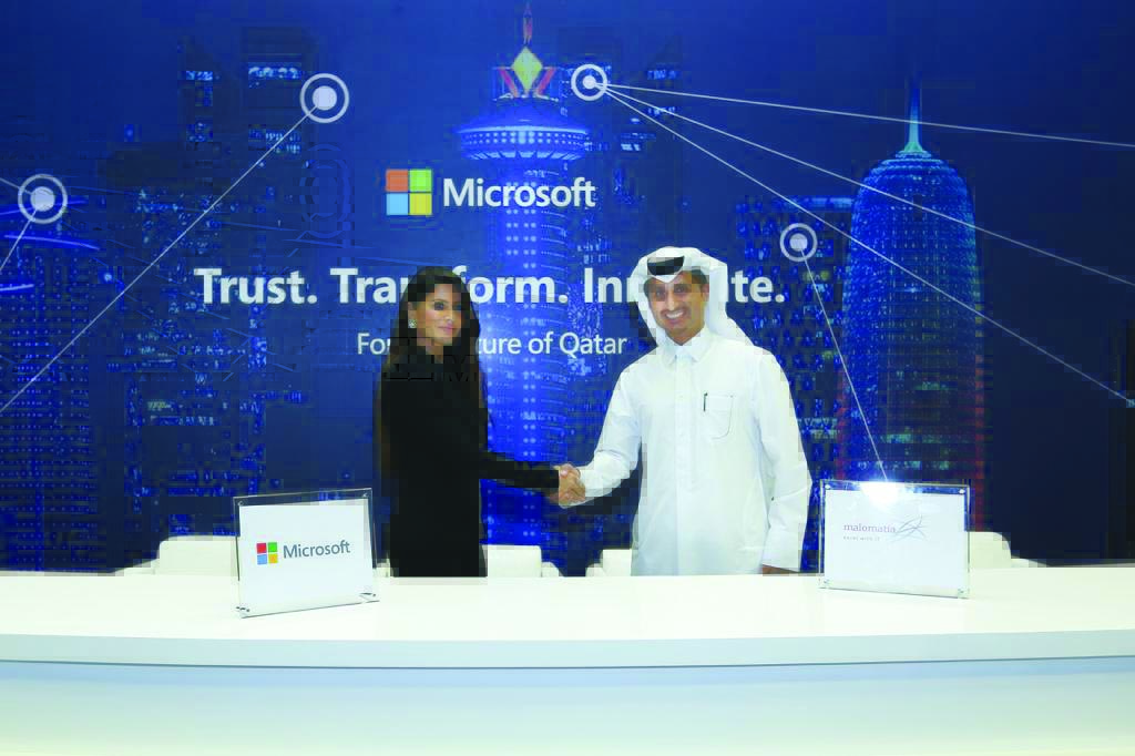 malomatia partners with Microsoft at QITCOM 2019 | The Peninsula Qatar