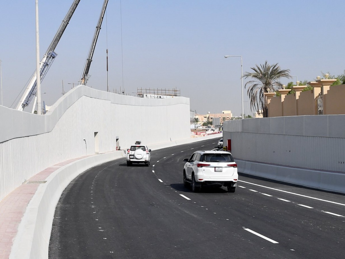 Ashghal opens the first underpass at Mesaimeer Interchange | The ...
